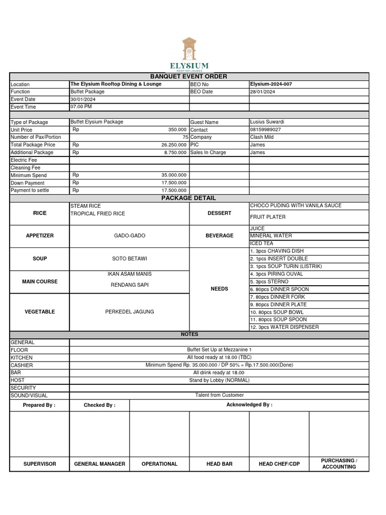 BEO Lusius Suwardi | PDF