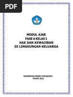 Fix KELAS 3 - MODUL AJAR Pendidikan Pancasila - Aku Patuh Aturan | PDF | Karier & Perkembangan