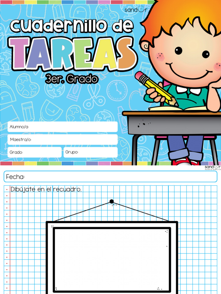 Cuadernillo de Tareas: Tercer Grado | PDF | Color | Arco iris