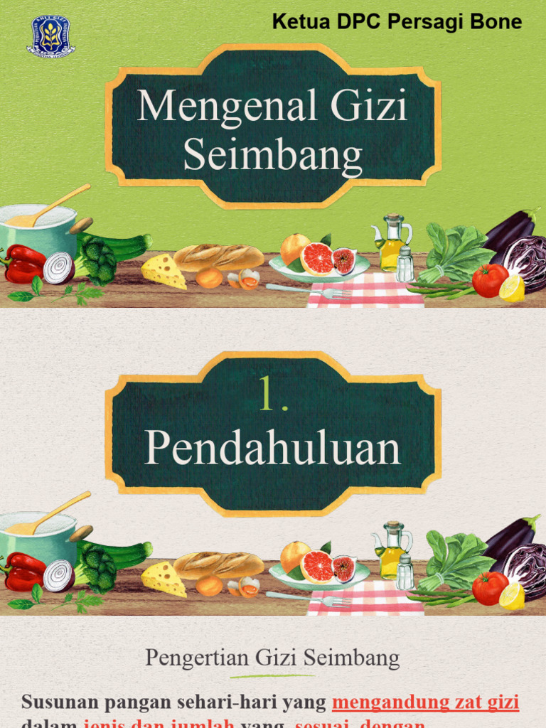 Gizi Seimbang Kab Bone 2022 | PDF