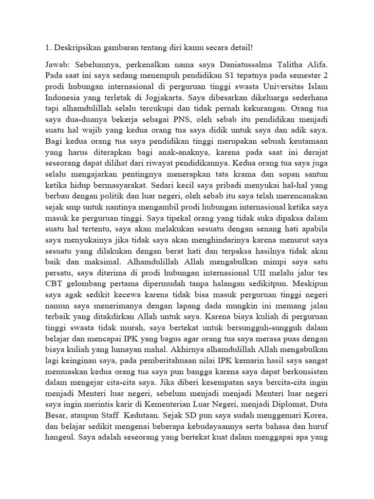 Essai Pertukaran Pelajar Asia | PDF Essai Pertukaran Pelajar Asia | PDF