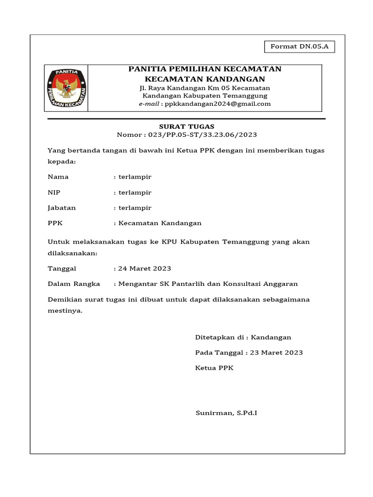 CONTOH SPD Banyak | PDF