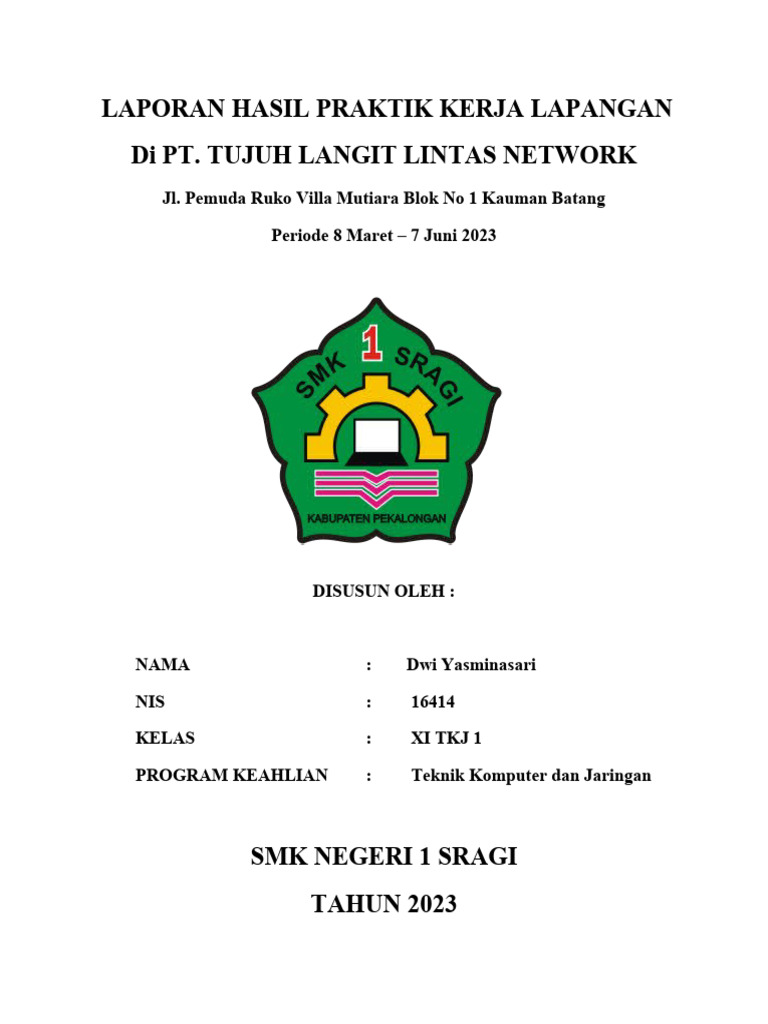 Lap - PKL Dwi | PDF