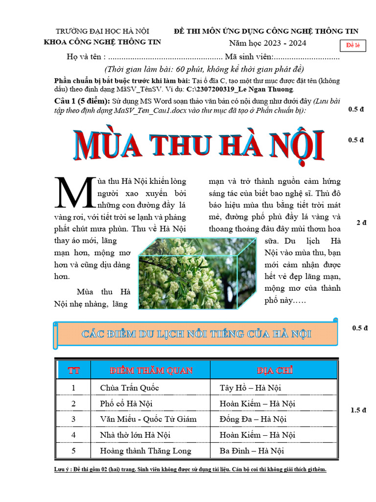 De Thi Thu | PDF