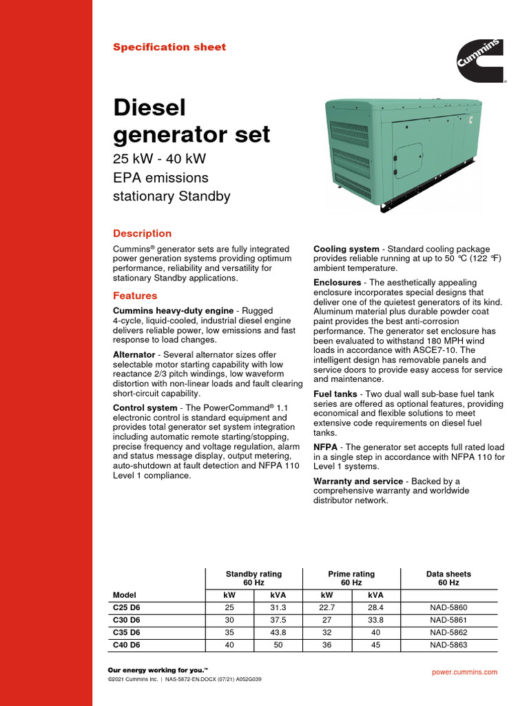 Nas 5872 en | Download Free PDF | Diesel Engine | Machines
