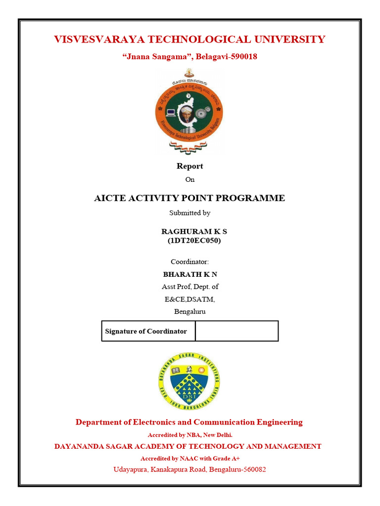 Aicte Activity (402) - 1-8 | PDF | Energy Conservation | Traffic