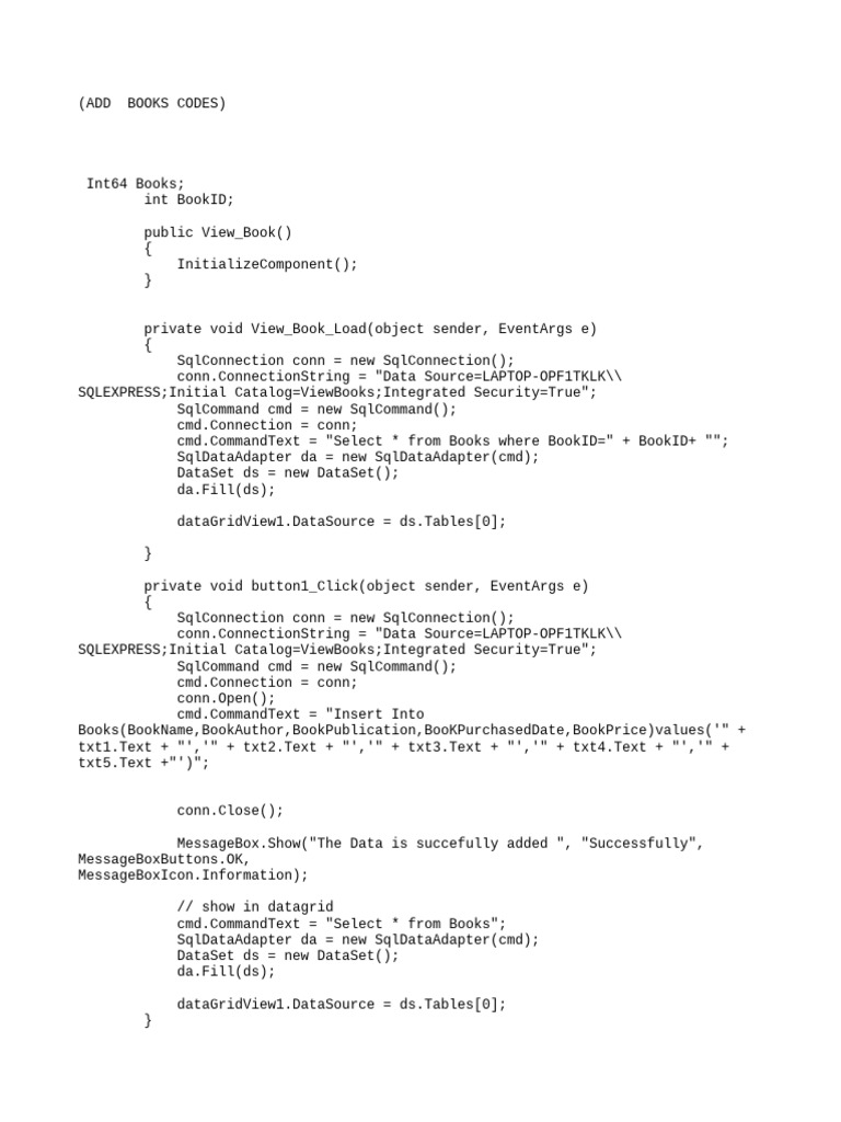 Library Management System | PDF