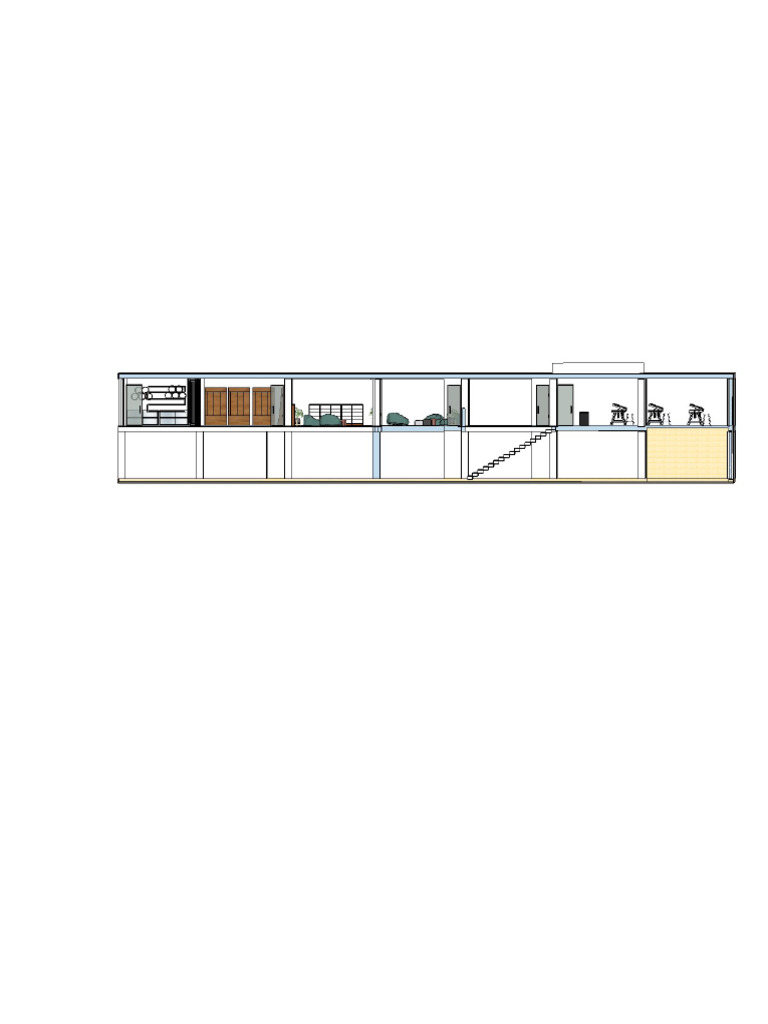 Corte Longitudinal Edificio e | PDF