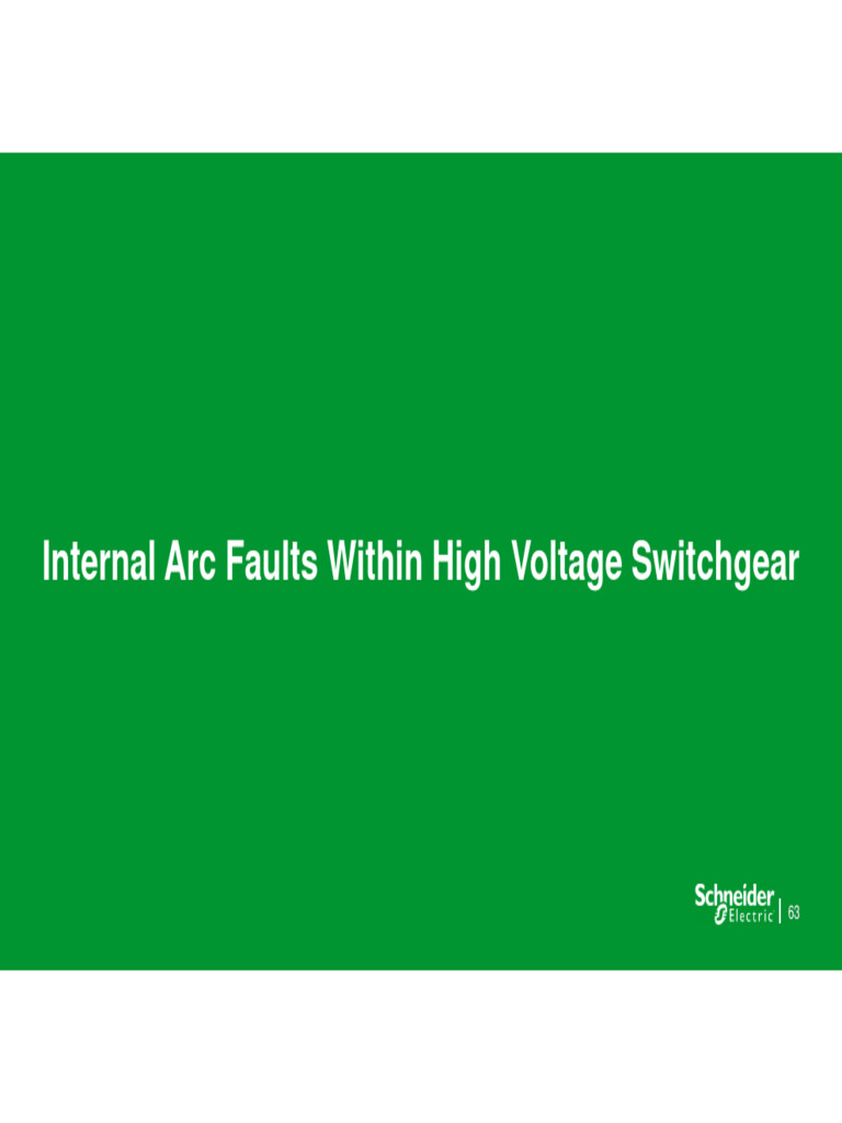 Internal Arc Faults in MV Switchgear | PDF | Science & Mathematics ...