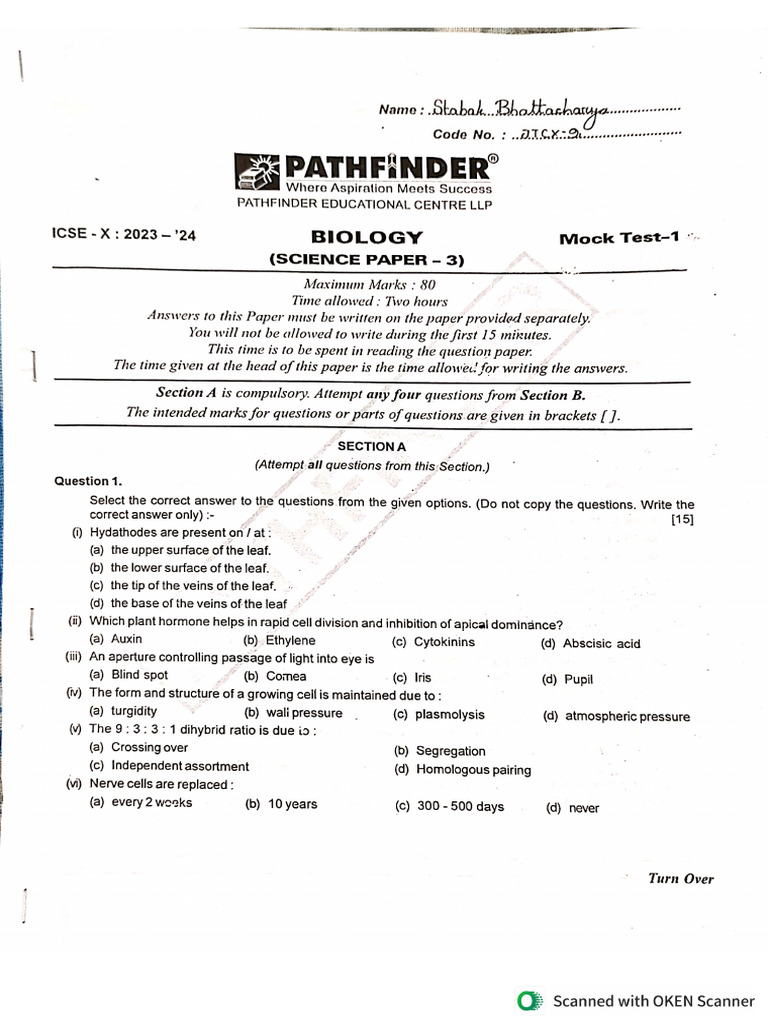 Pathfinder Biology | PDF