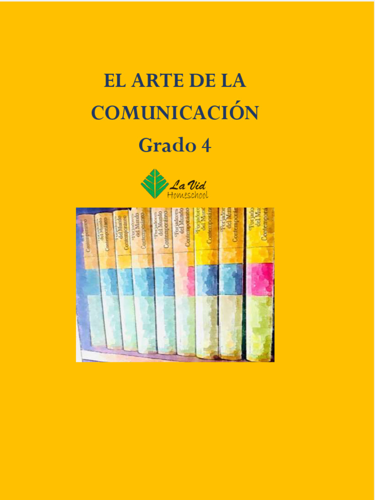 4to G. Arte de La Comunicacion | PDF | Verbo | Educación en el hogar