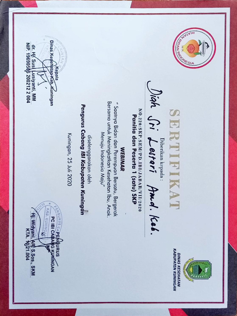 Webinar 2020 (1 SKP) | PDF