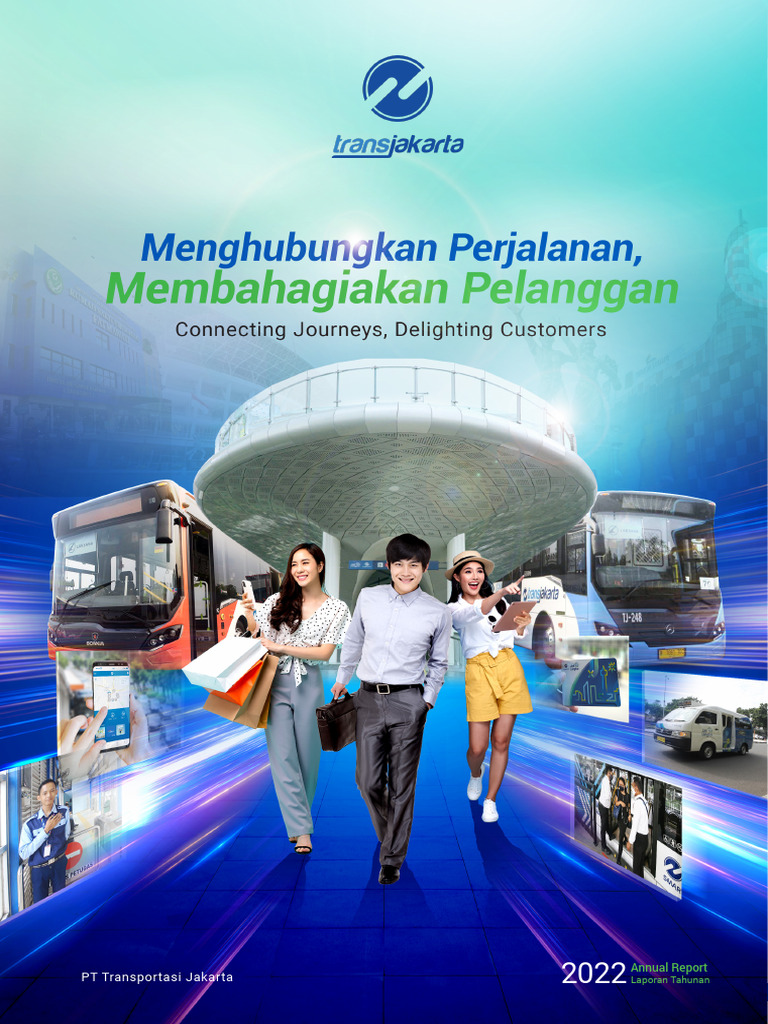 Laporan Tahunan PT Transportasi Jakarta - 2022 | PDF