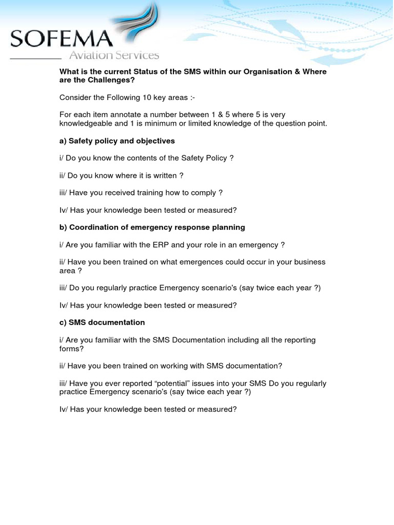 Measuring SMS Status | PDF | Risk Assessment | Risk