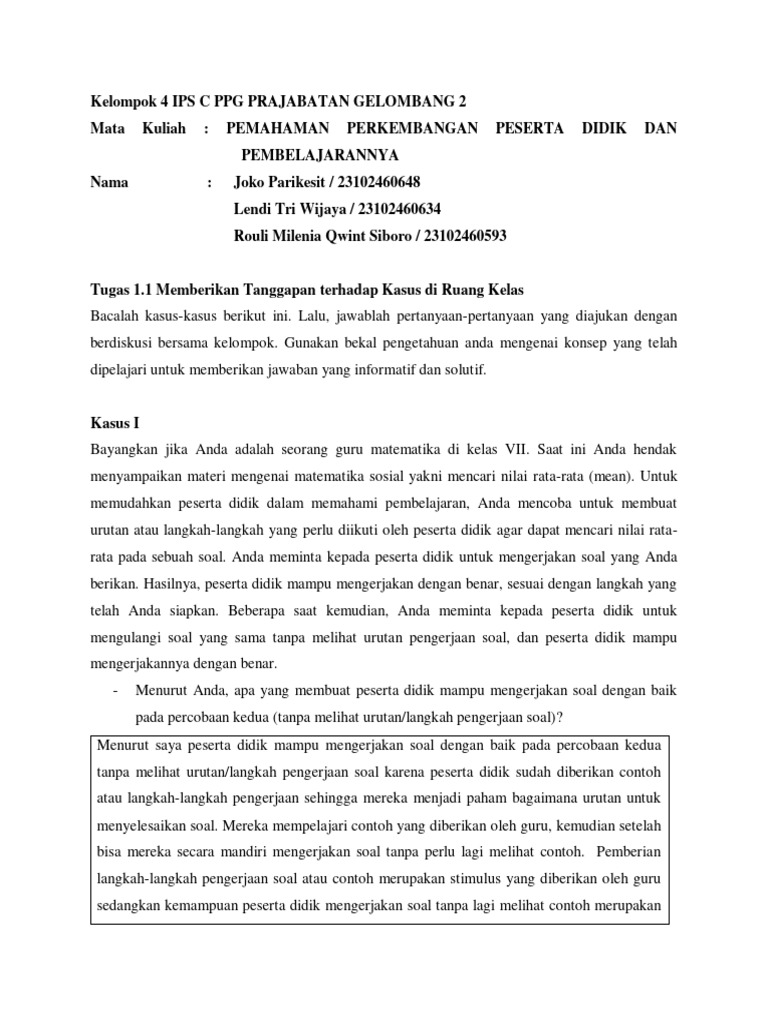 Topik 1 RUANG KOLABORASI PPDP-1 | PDF
