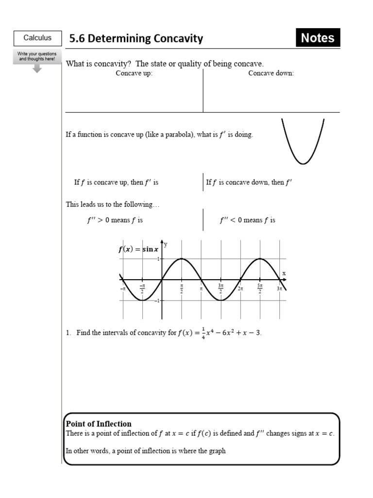 Calc 5.6 Packet | PDF | Language Arts & Discipline | Teaching Methods ...