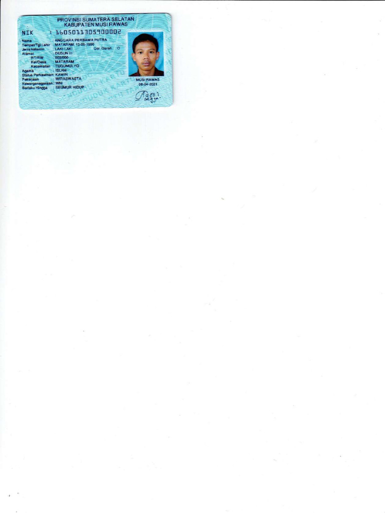 KTP - Anggara PP - Compressed | PDF