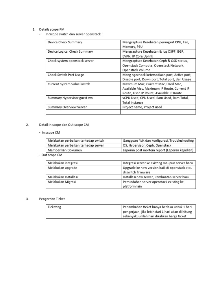 Details Scope PM | PDF
