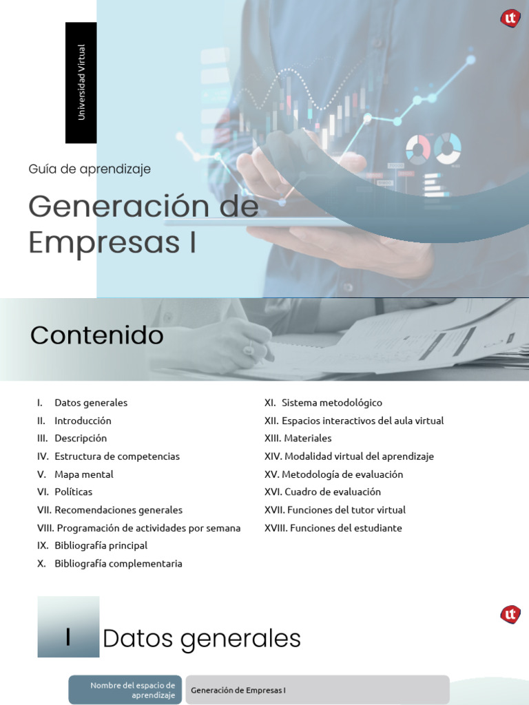 Guía de Aprendizaje - Generación de Empresas I. Rev KG 1-12-21, VF VAM 1-12-2021 | PDF ...