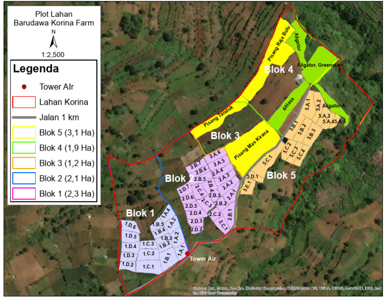 Plot Lahan Barudawa | PDF