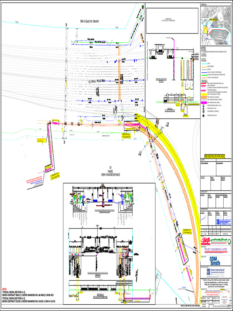 DM Superimposed Layout & Cross Section | PDF