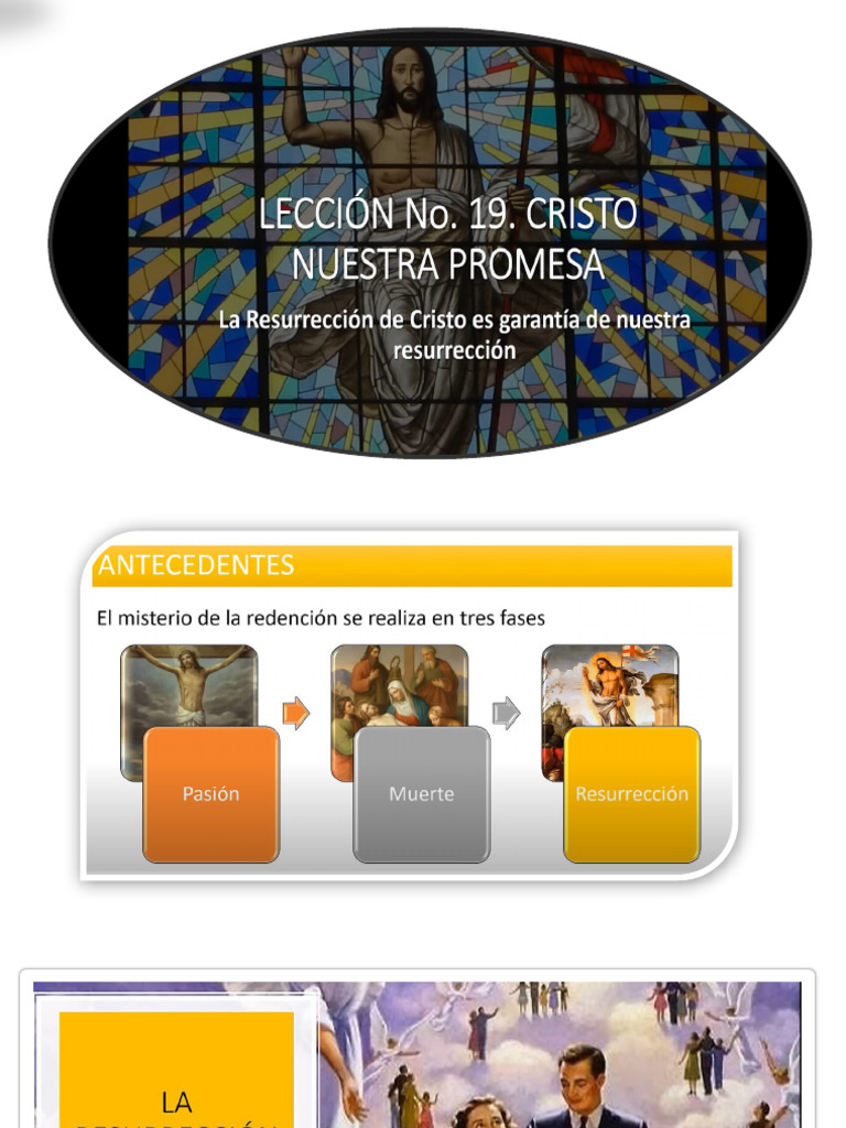 Leccion 19 Jesucristo Nuestra Promesa | PDF