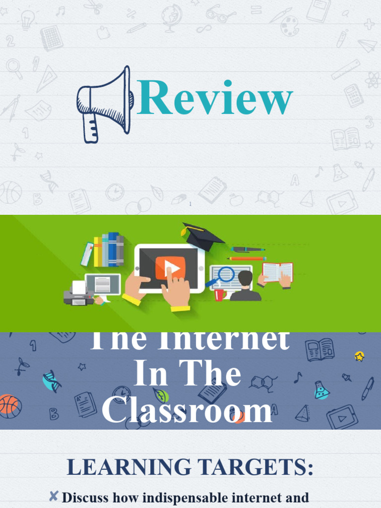 Internet's Role in Classroom Learning | PDF | Career & Growth