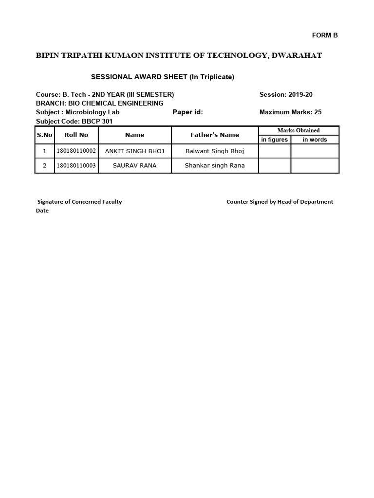 B - Tech - 2nd - Year - Internship Seminar | PDF