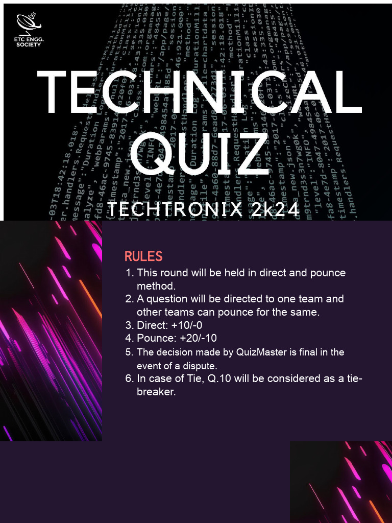 Technical Quiz Mains | PDF | Camera | Apple Inc.