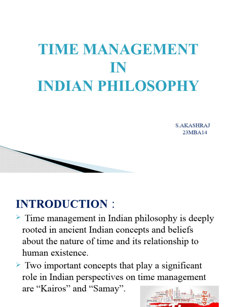 Time Management in Indian Philosophy | PDF | Philosophy | Science ...
