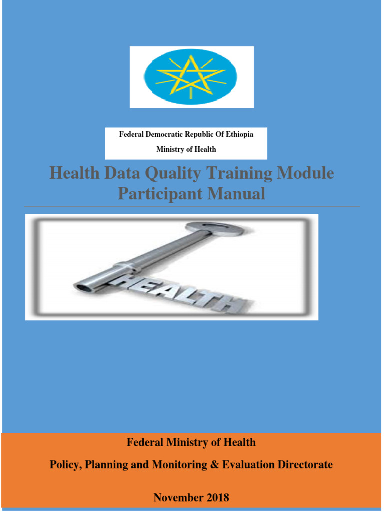 Manual - Health Data Quality | PDF | Business