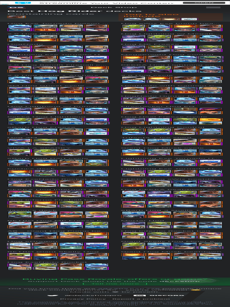 Best Hog Rider Decks Best Clash Royale Decks, Guides, Tutorials, Tips | PDF