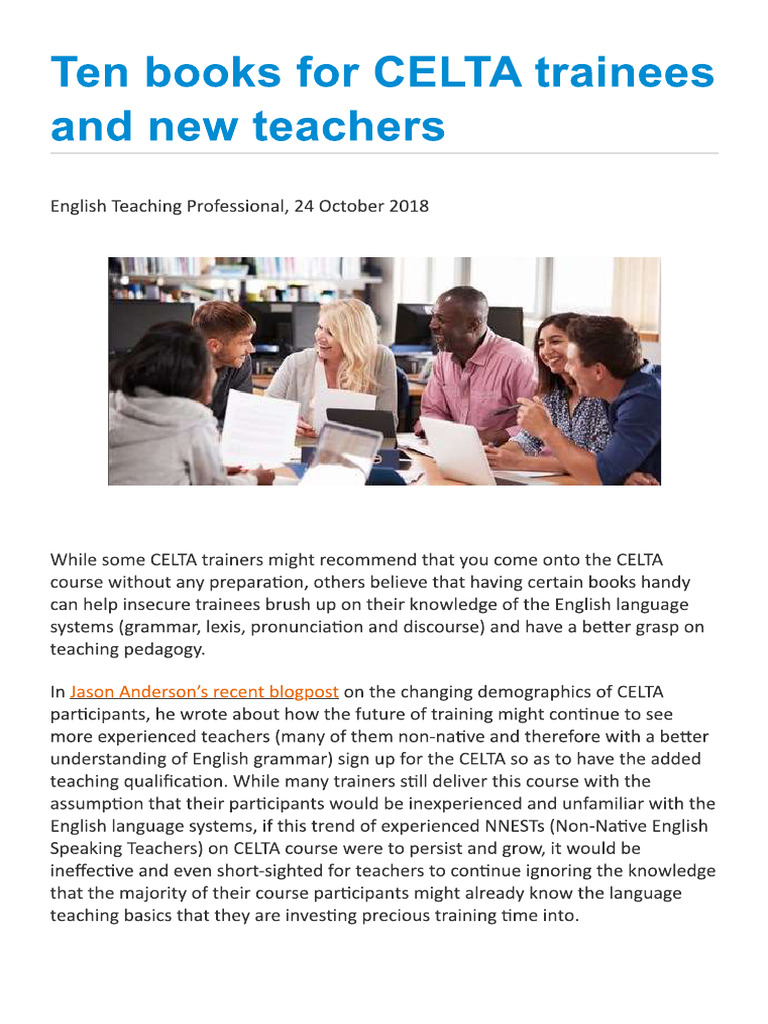 Book List Celta | PDF