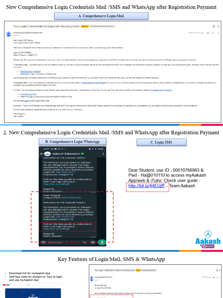 How Student Will Recieve Login ID of App & Itutor | PDF | Career & Growth