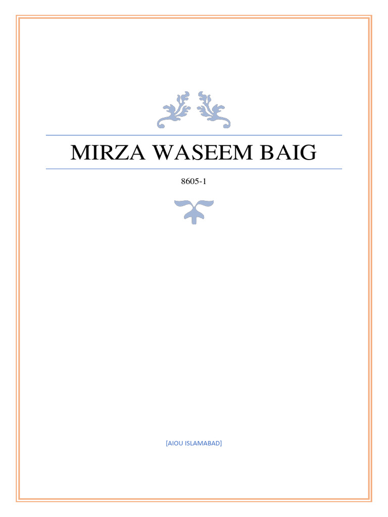 Waseem 8605 | PDF | Business