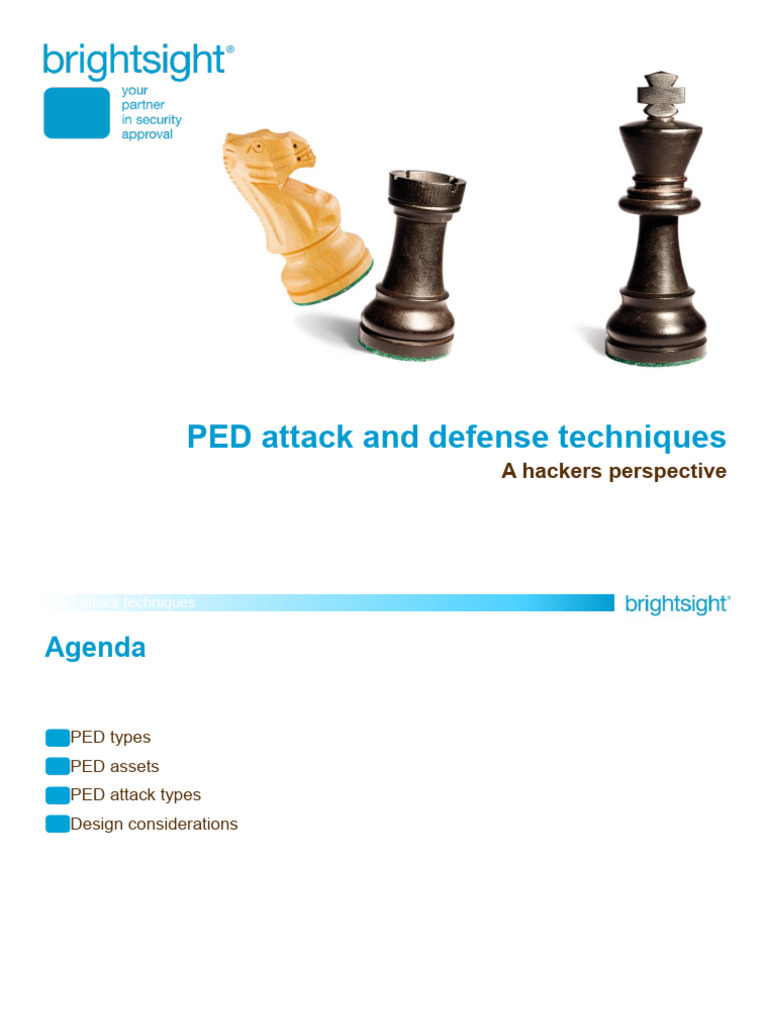 PED Attack and Defense Techniques | PDF