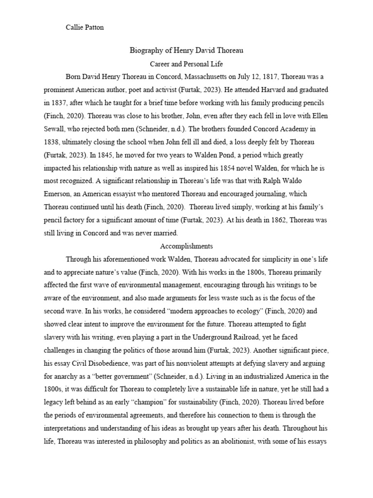 Henry David Thoreau | PDF | Henry David Thoreau | Walden