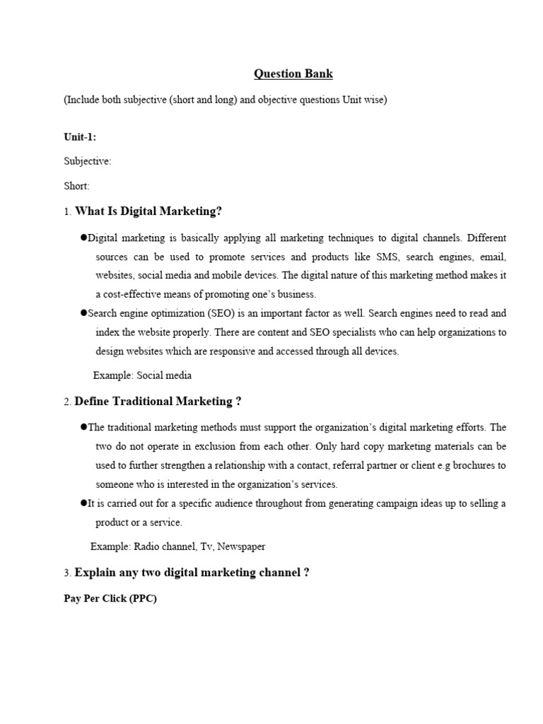 QB With Answer | PDF
