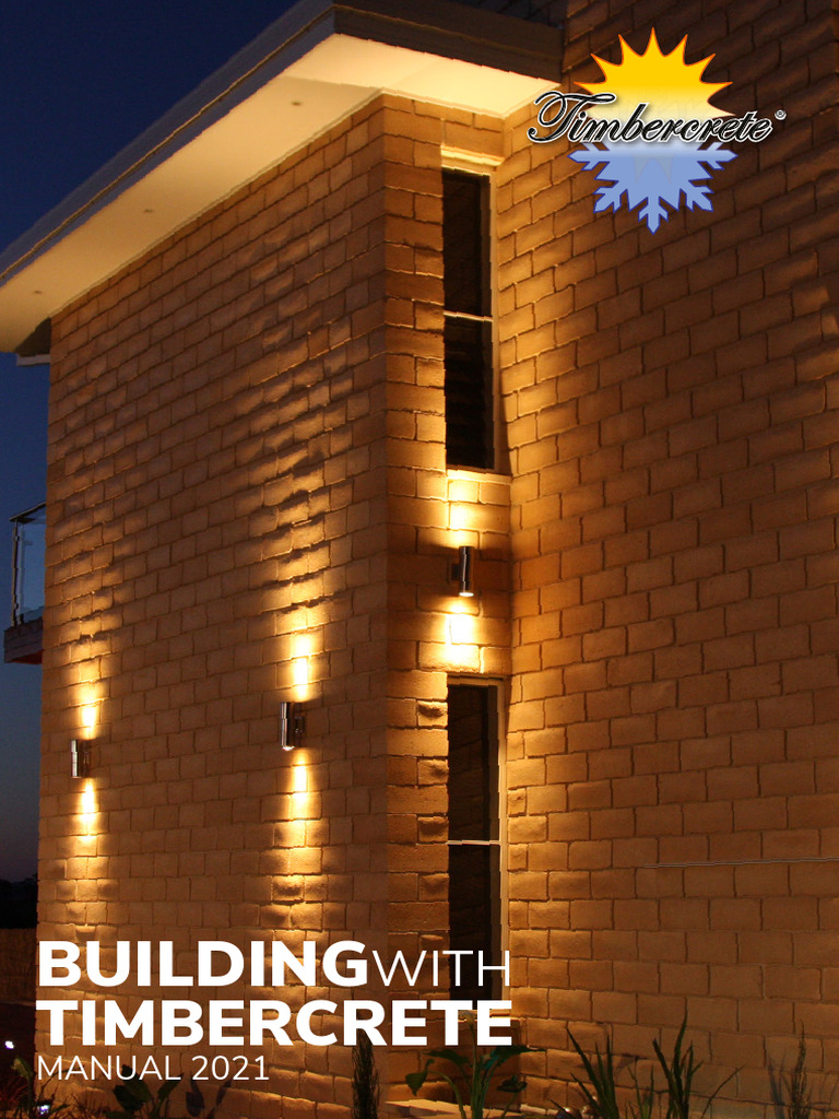 Building With Timbercrete | PDF