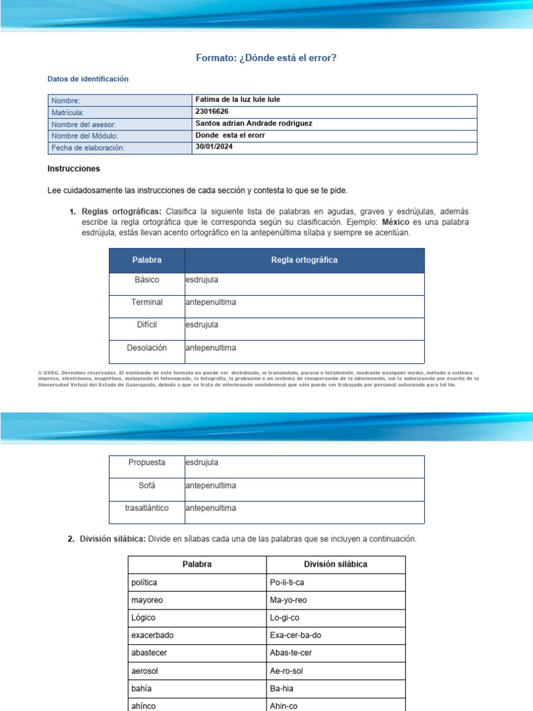OYR - EA2 - Formato Fa26 | PDF | Lingüística