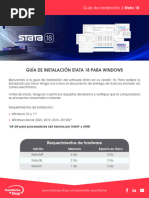 Guía de Instalación Statgraphics 19 | PDF | Microsoft Windows | Ventana (informática)