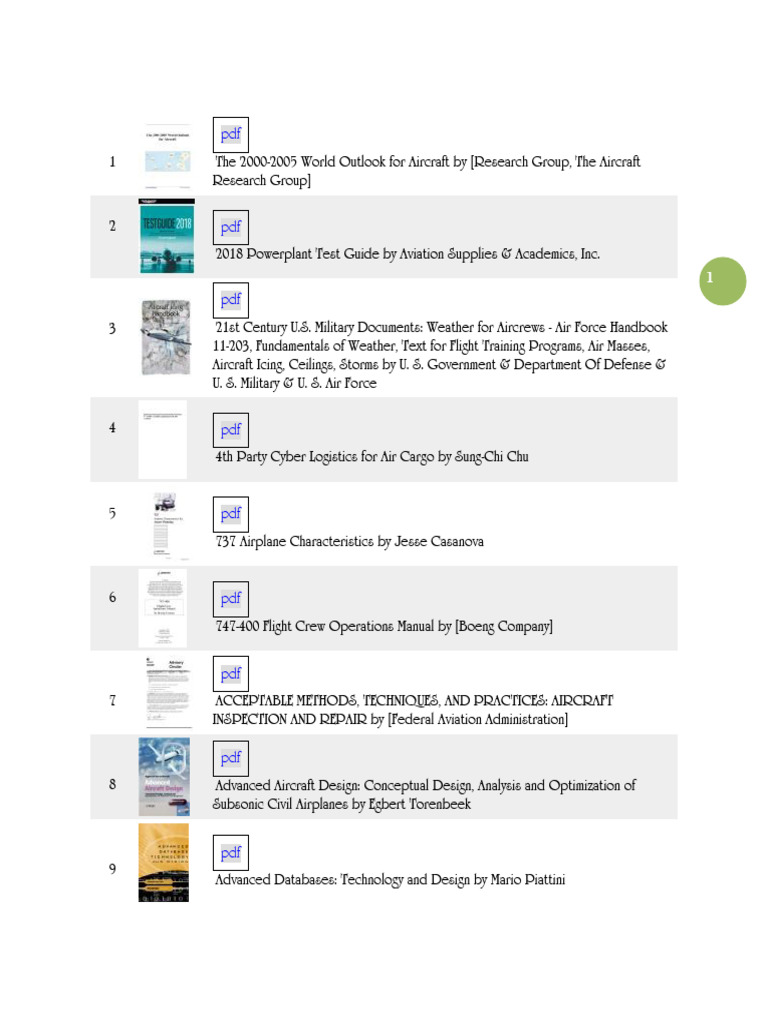 Air Craft Library | PDF | Aerospace Engineering | Aviation