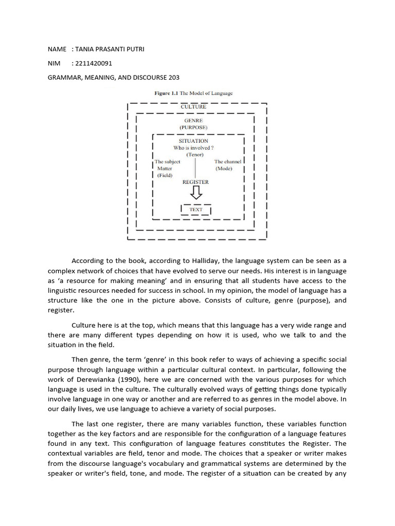 Tania Prasanti P - GMD | PDF | Language Arts & Discipline | Foreign ...