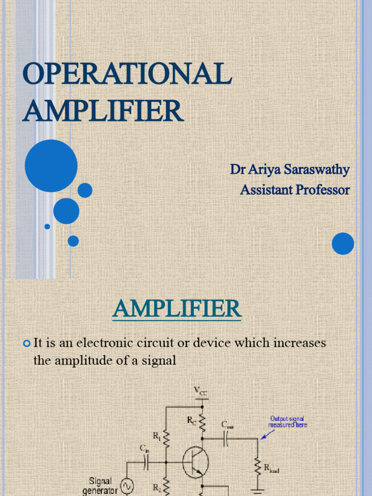 Op Amp | PDF