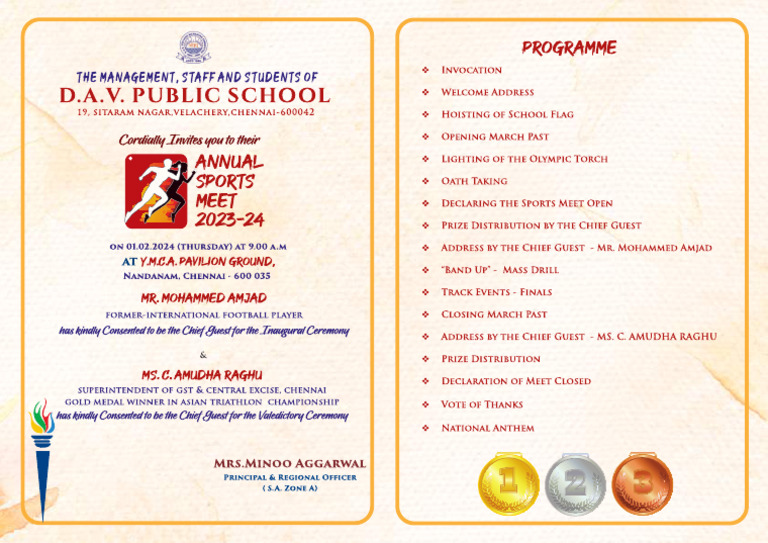 Nq6 - Annual Sports Meet - Einvite3 | PDF