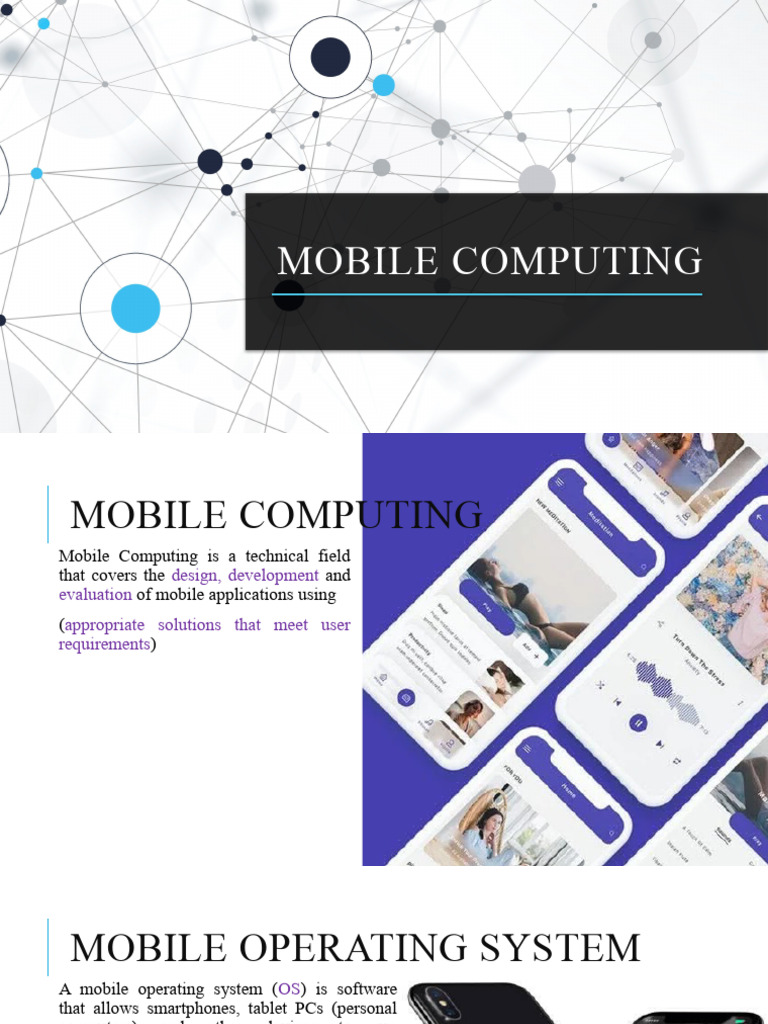 01 Mobile Computing | PDF