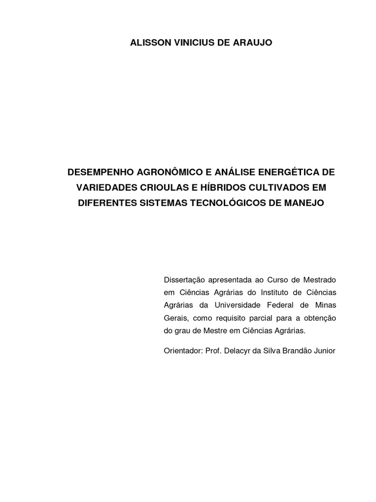 Alisson Vinicius de Araujo | PDF