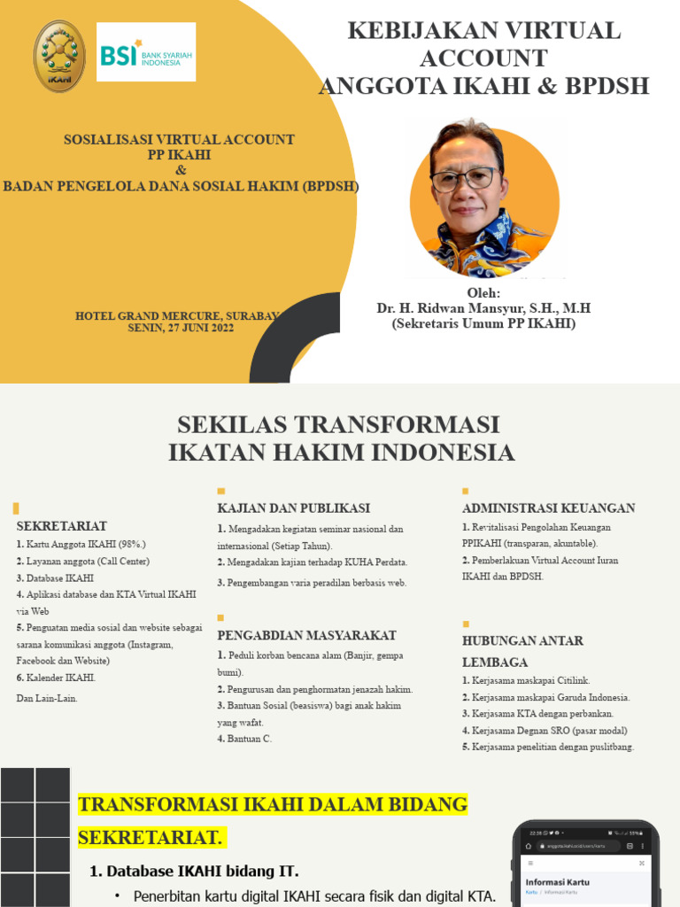 Presentasi IKAHI | PDF | Bisnis | Komputer