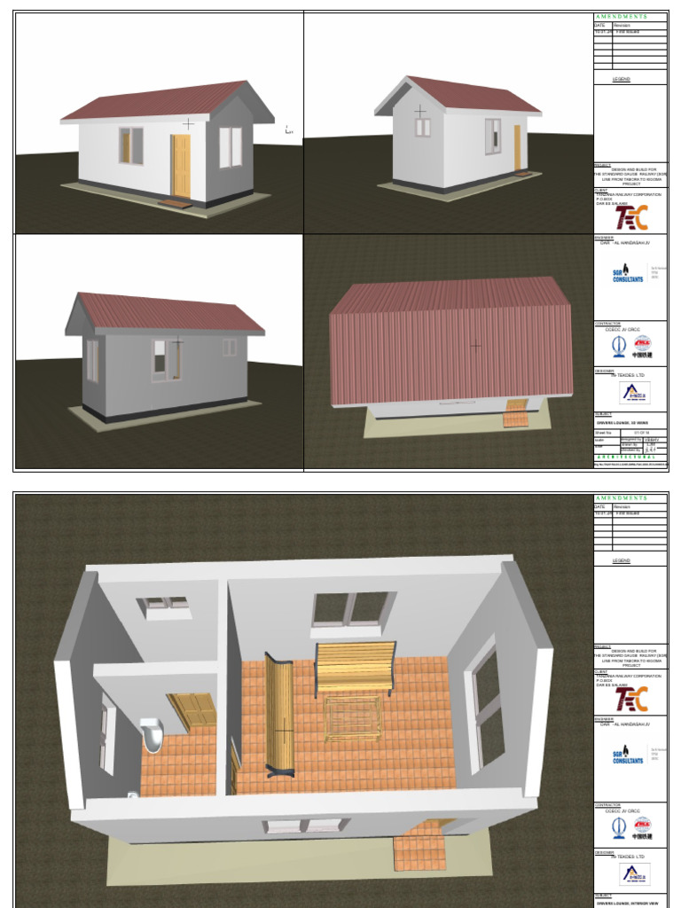Architectural & Structural-Driver's Lounge | PDF | Buildings And ...