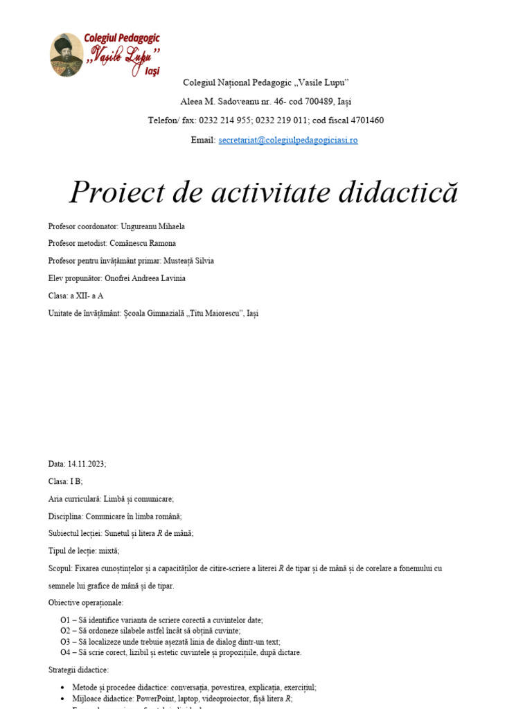 Consolidare R de Mănă | PDF